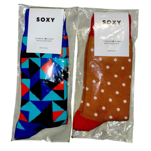 Soxy | Underwear & Socks | Nwt 2 Pair Soxy Socks | Poshmark